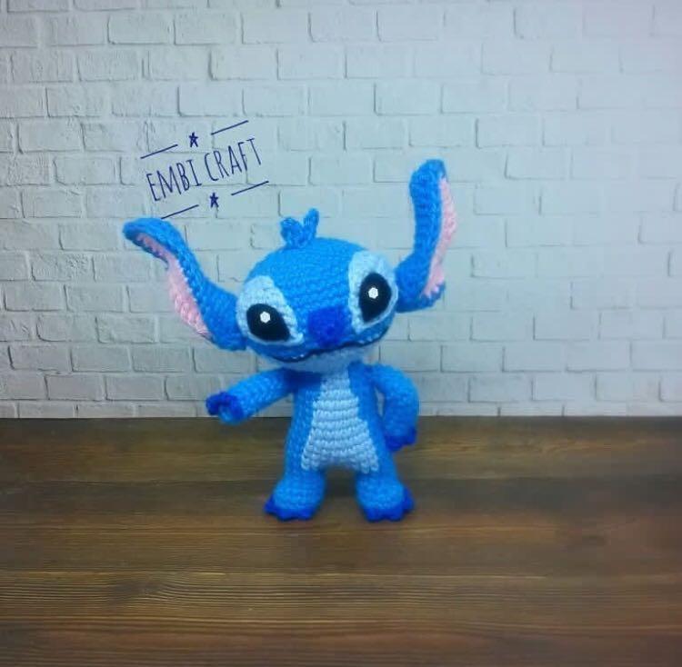 Stitch handmade crochet, Desain & Kerajinan Tangan, Barang & Aksesoris ...