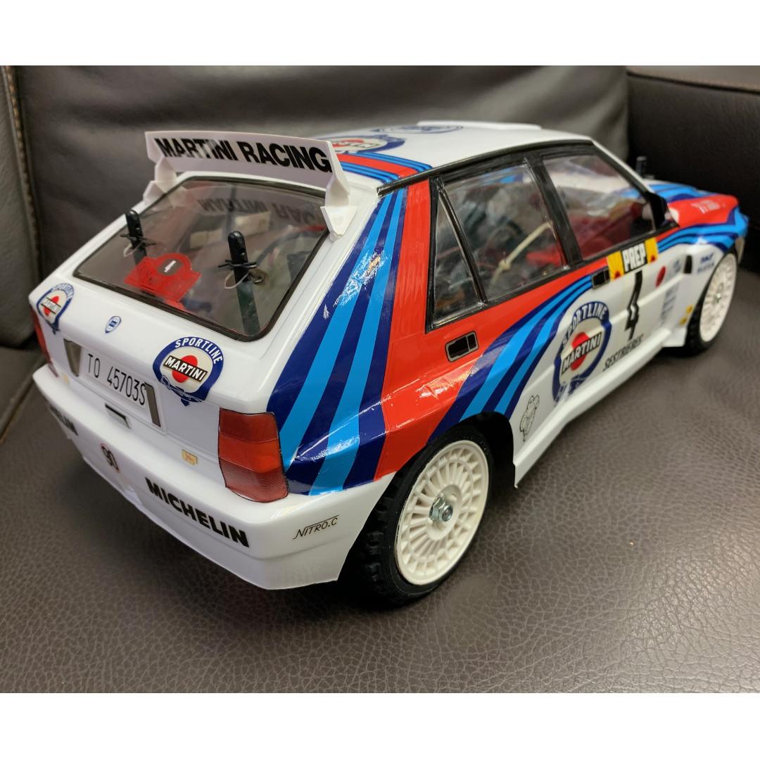 Tamiya 1/10 Lancia Delta HF Integrale #58117, 興趣及遊戲, 玩具 & 遊戲類 - Carousell