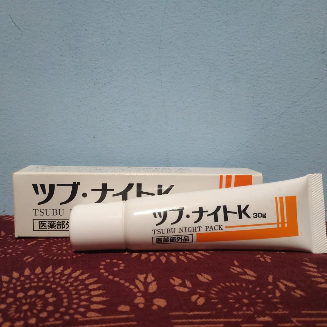TSUBU Night Pack Milia Remover, Kesehatan & Kecantikan, Kulit, Sabun ...