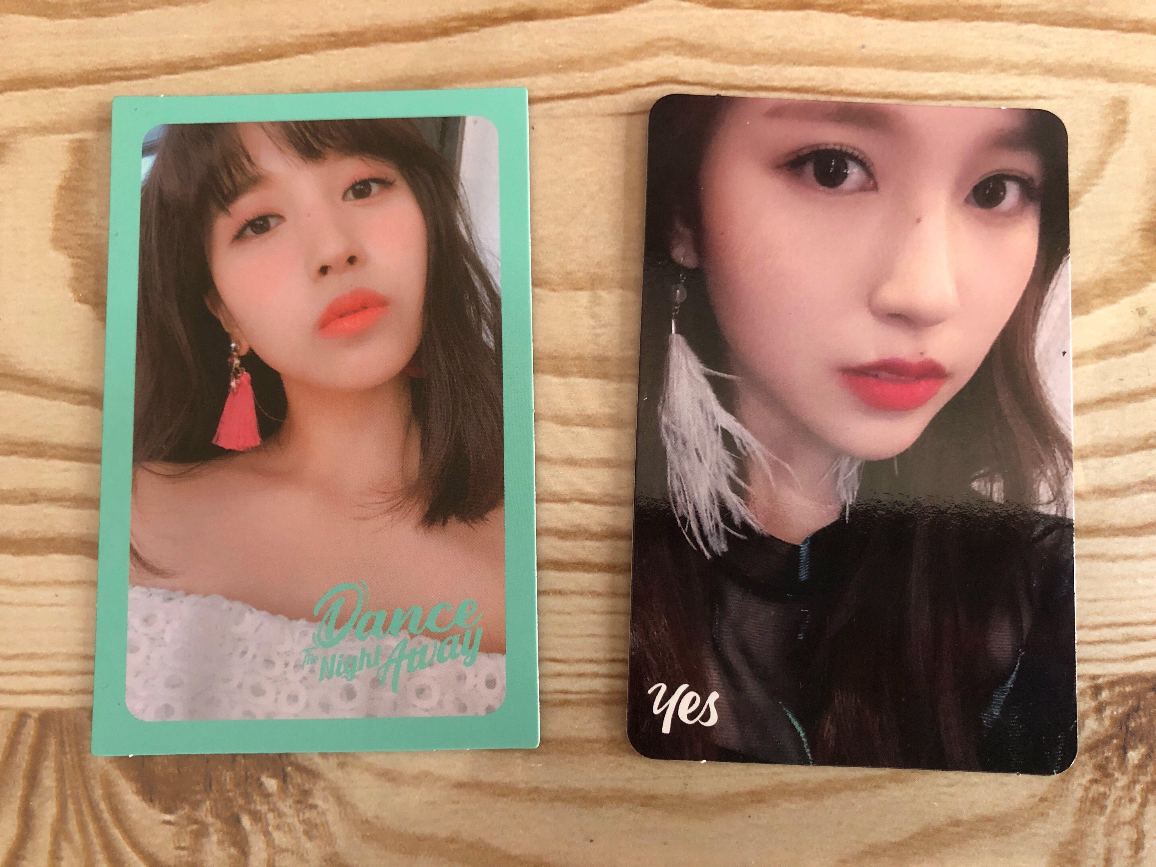 Twice Mina photocards, Hobbies & Toys, Memorabilia & Collectibles, K ...