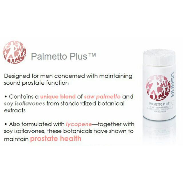 USANA Palmetto Plus, Health & Nutrition, Health Supplements, Health ...