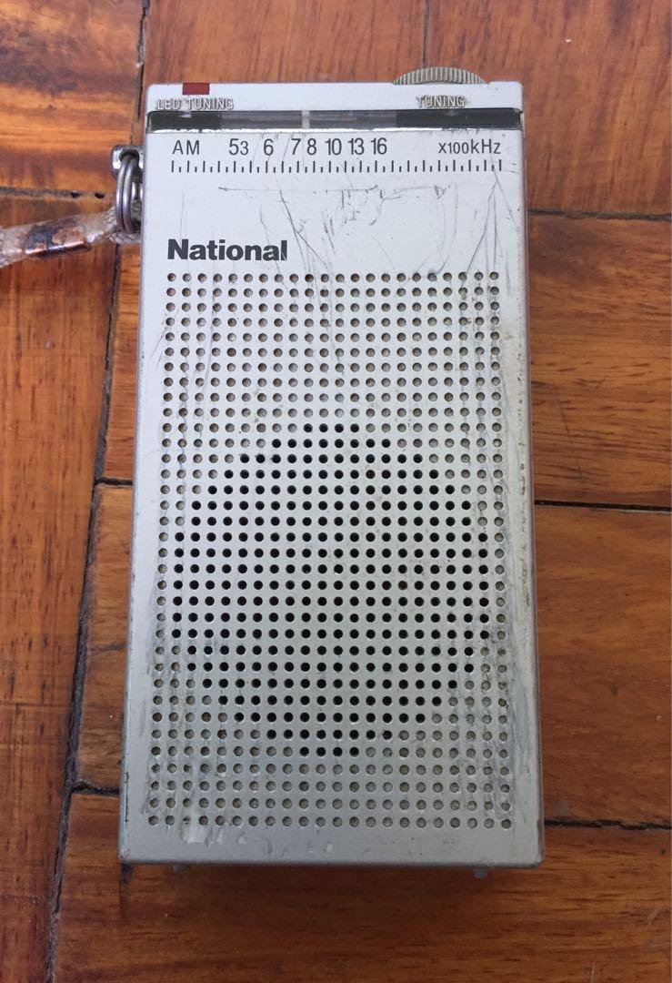 Vintage Functional National Transistor Radio, Hobbies & Toys ...