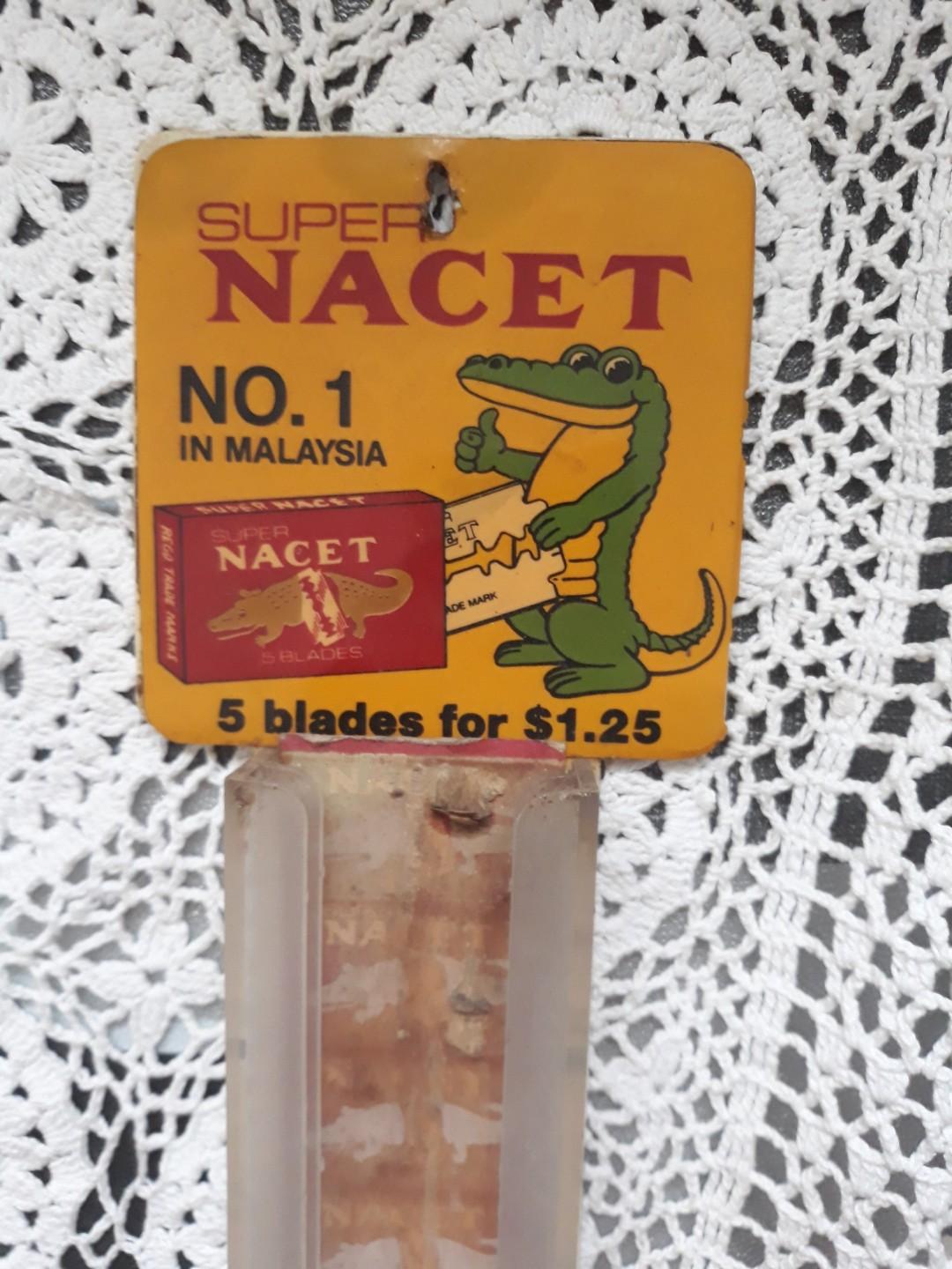 Vintage Nacet Blades(bekas pisau Cukur lama), Hobbies & Toys ...