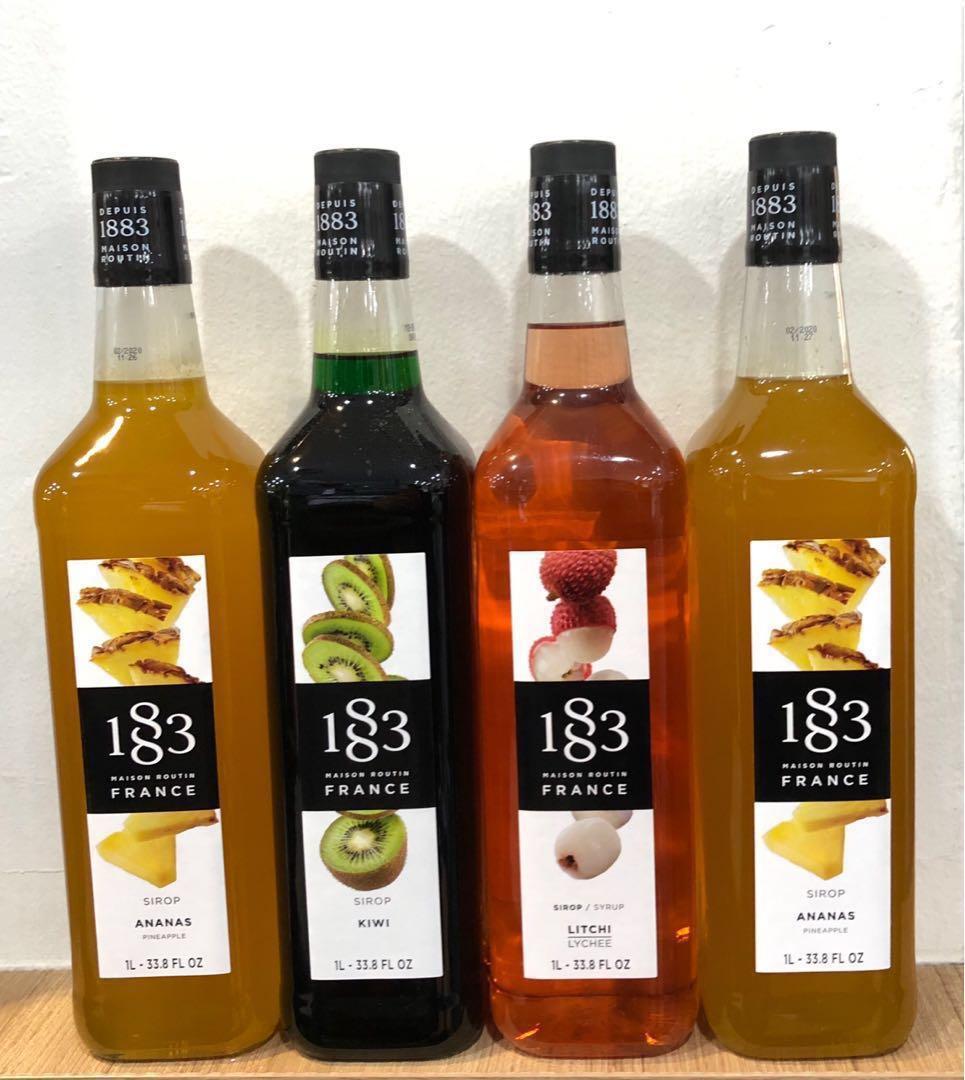 1883 Maison Routin Fruit Syrup, Food & Drinks, Beverages on Carousell