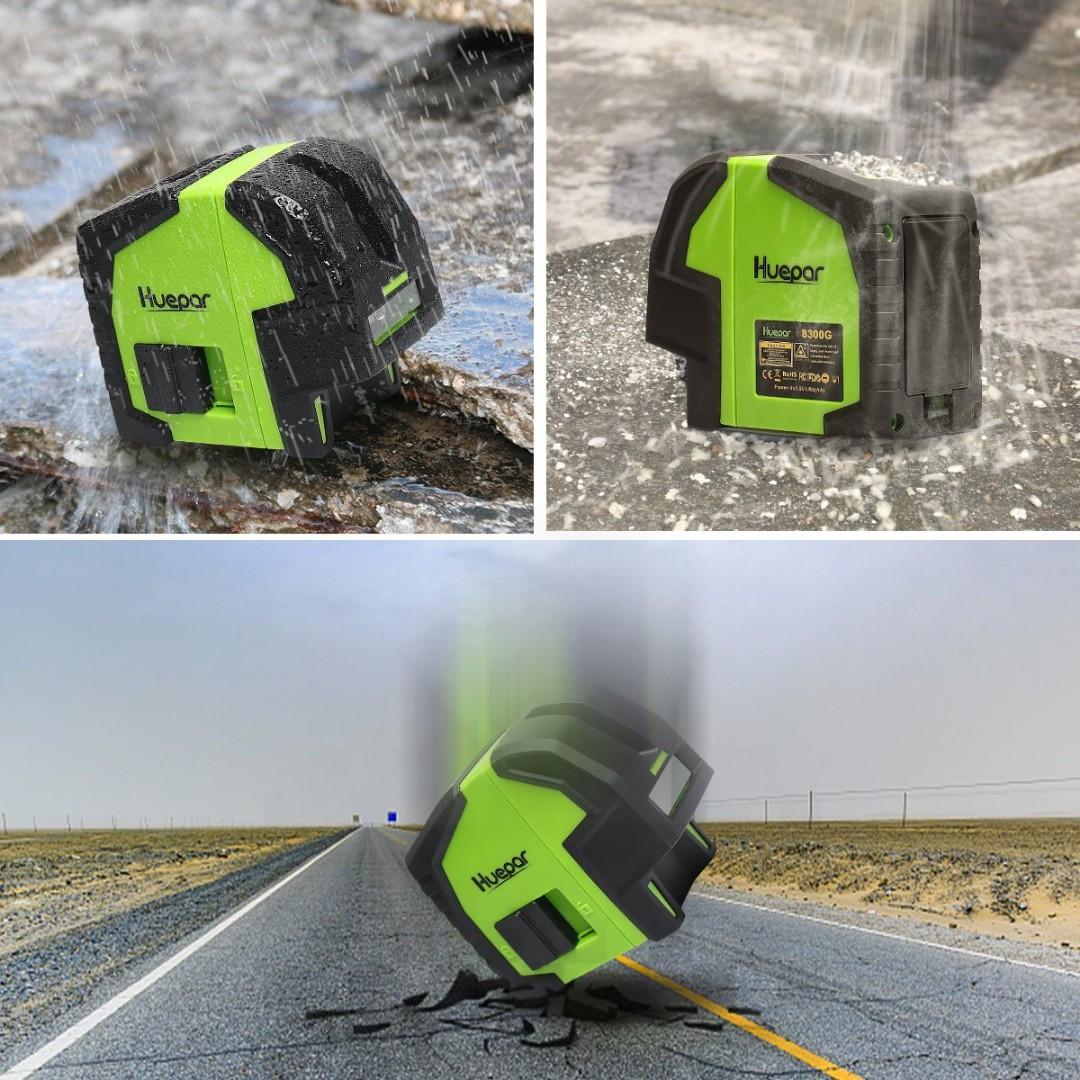 U1960 3-Point Self Leveling Alignment Laser Level, Huepar 8300G ...