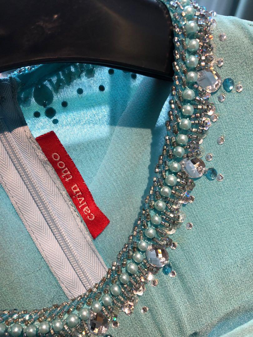 Calvin Thoo Custom made Dress, Women's Fashion, Muslimah Fashion ...