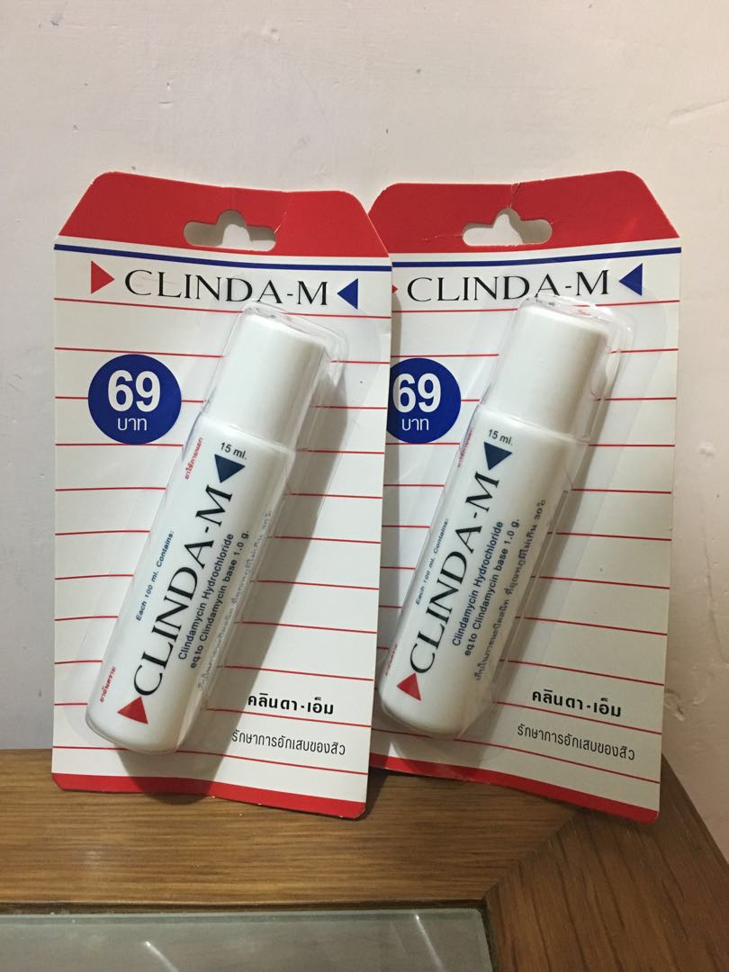 泰國Clinda-M暗瘡水, 健康及營養食用品, 健康補充品, 健康補充品 - 維他命及補充品 - Carousell