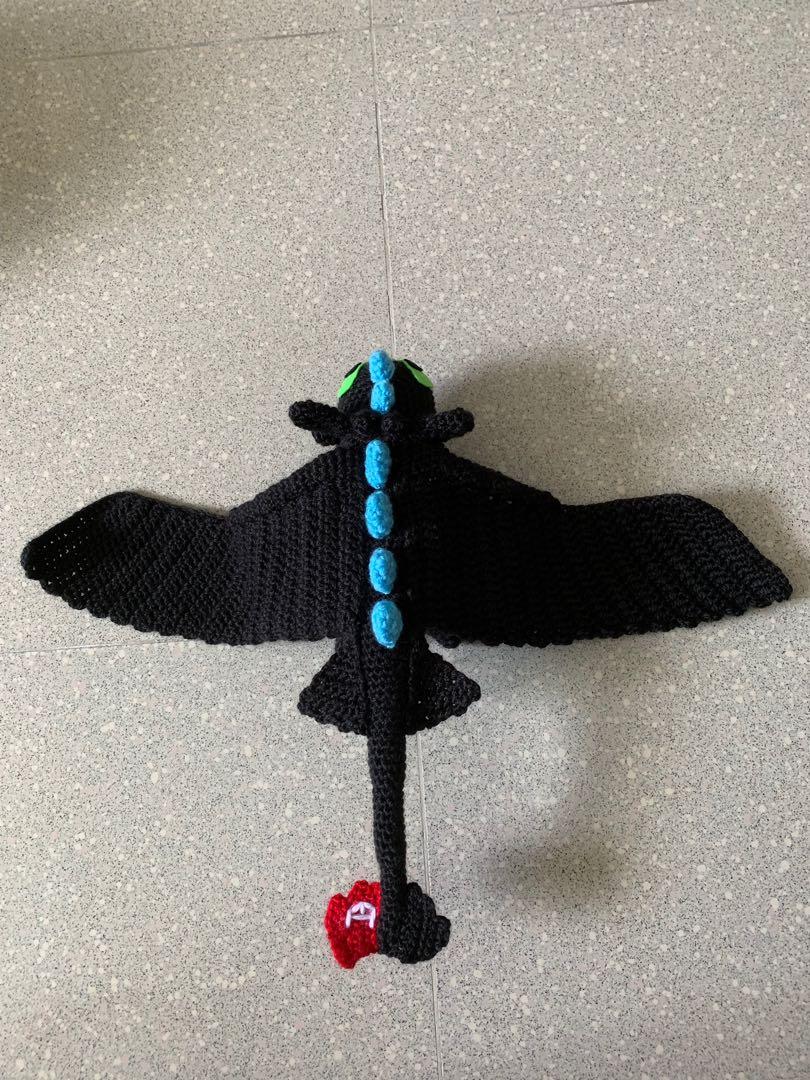 Crochet Toothless Alpha Amigurumi, Hobbies & Toys, Stationery & Craft ...