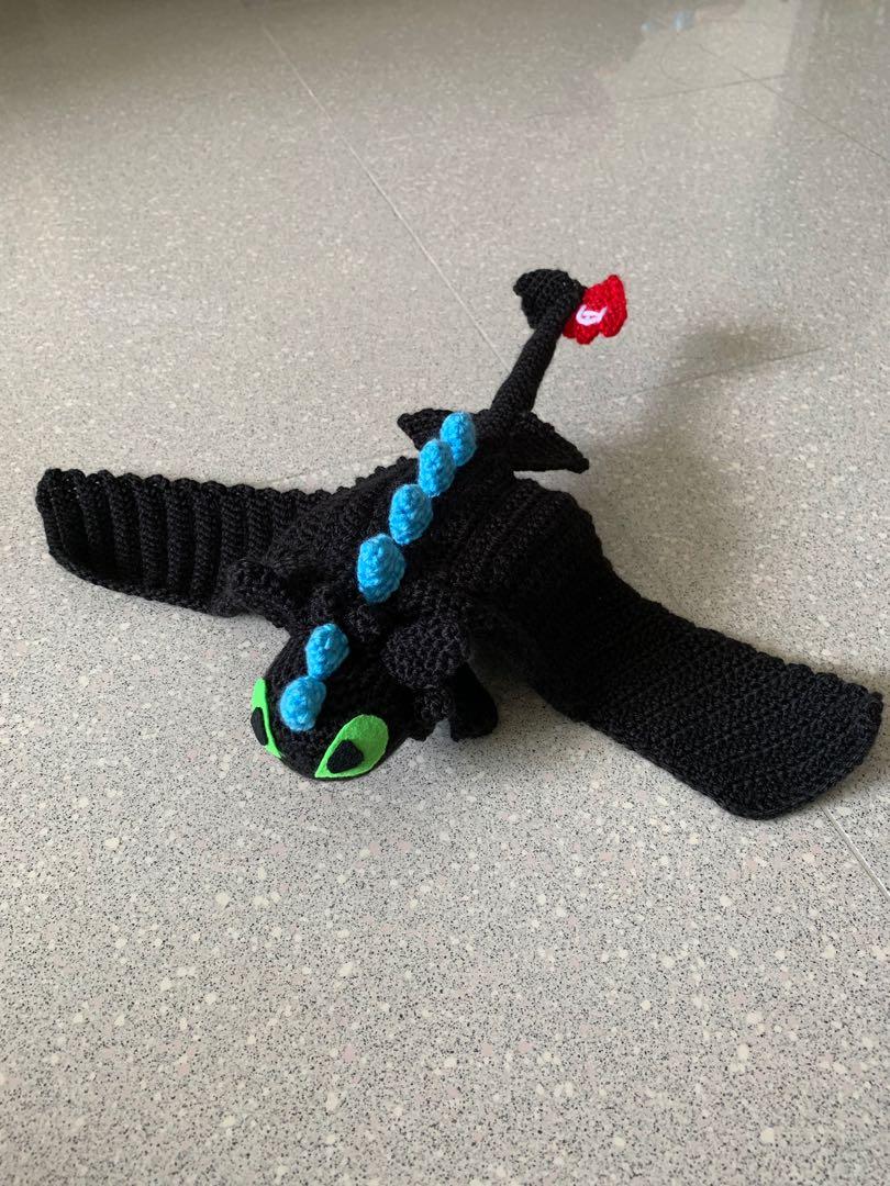 Crochet Toothless Alpha Amigurumi, Hobbies & Toys, Stationery & Craft ...