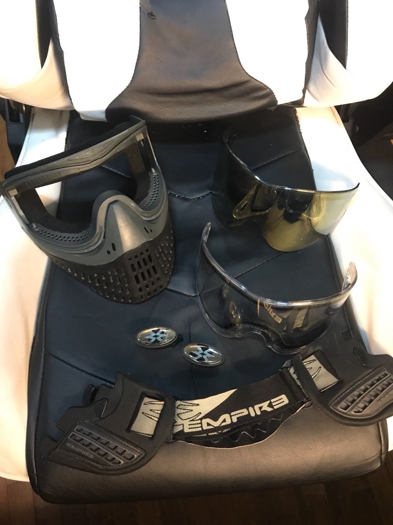 Empire E-flex paintball mask, Sports Equipment, Sports & Games, Water ...