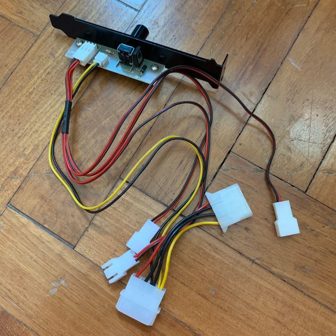 Computer PC Fan Controller Molex to 3 Pin, Computers & Tech, Parts ...