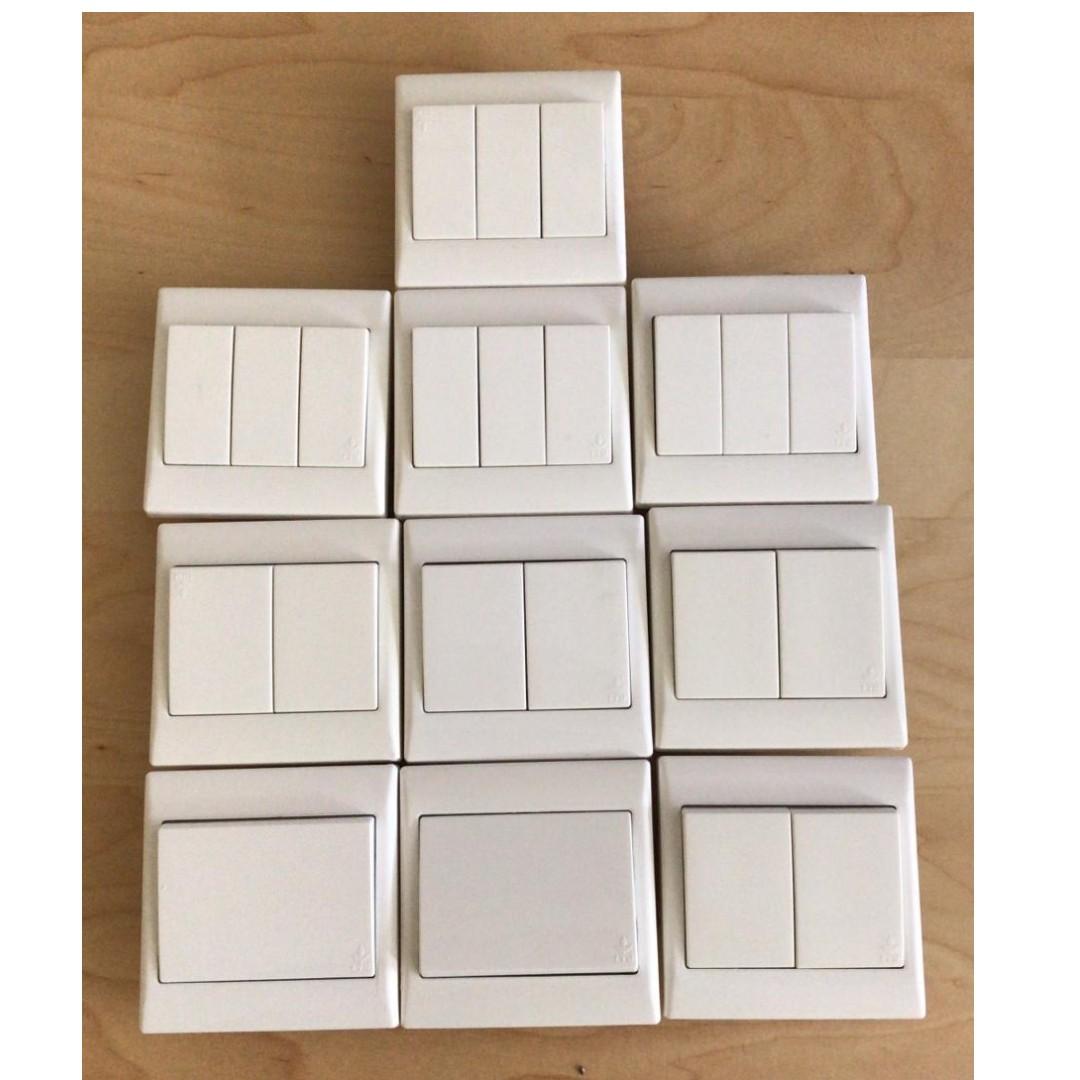 FYM Switch / Wall Switch (1 gang, 2 gang, 3 gang, 2 way switch) 13A ...