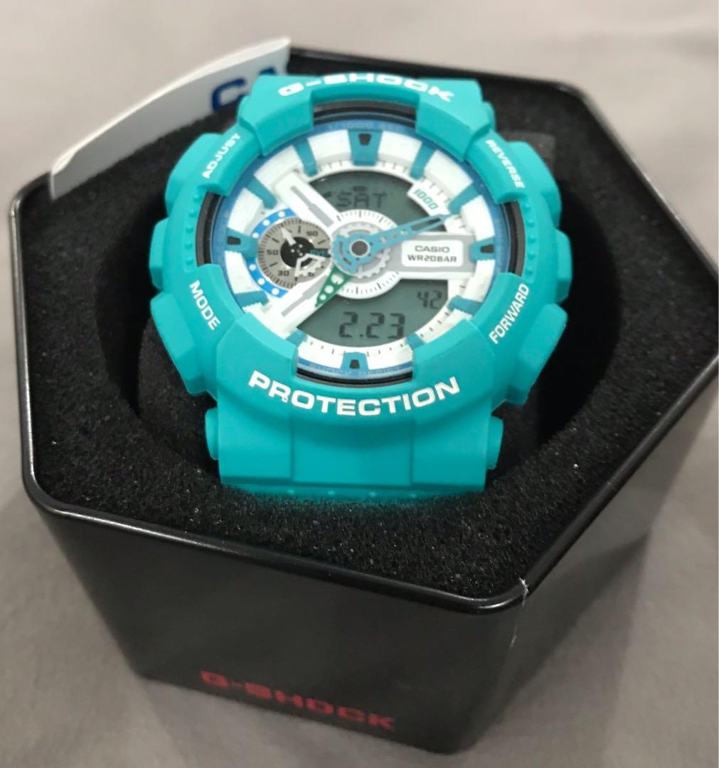 G-shock GA-110 Turquoise, Mobile Phones & Gadgets, Wearables & Smart ...