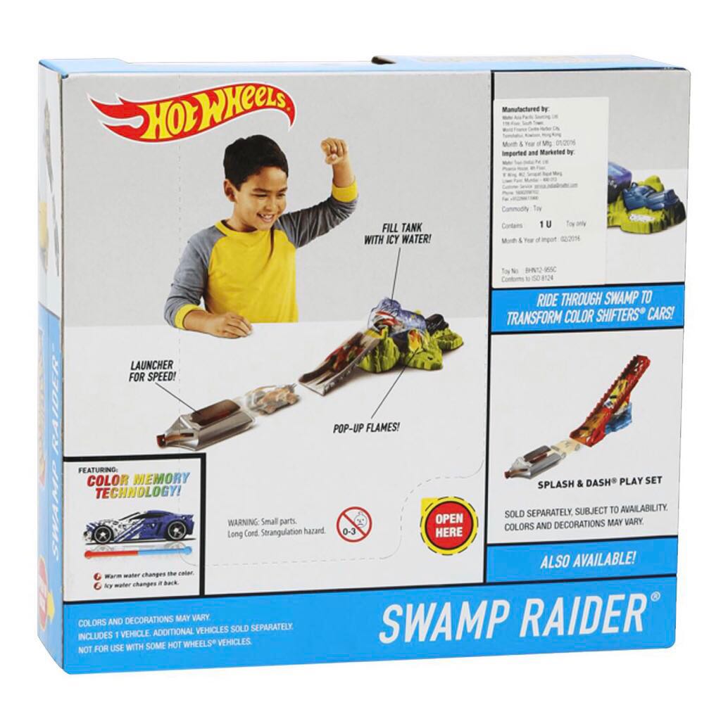 Hot wheels Swamp Raider - Color shifters, Hobbies & Toys, Toys & Games ...