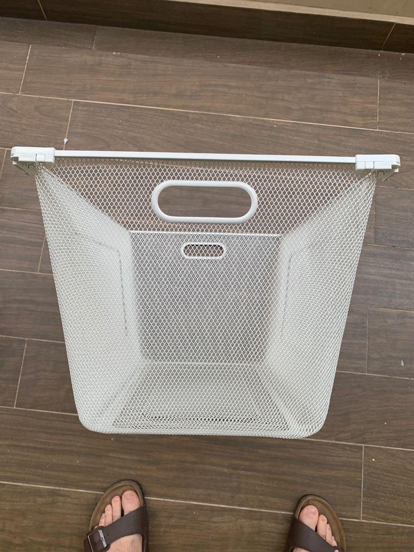 IKEA ALGOT Kitchen Storage Unit with Wheels, Furniture & Home Living ...