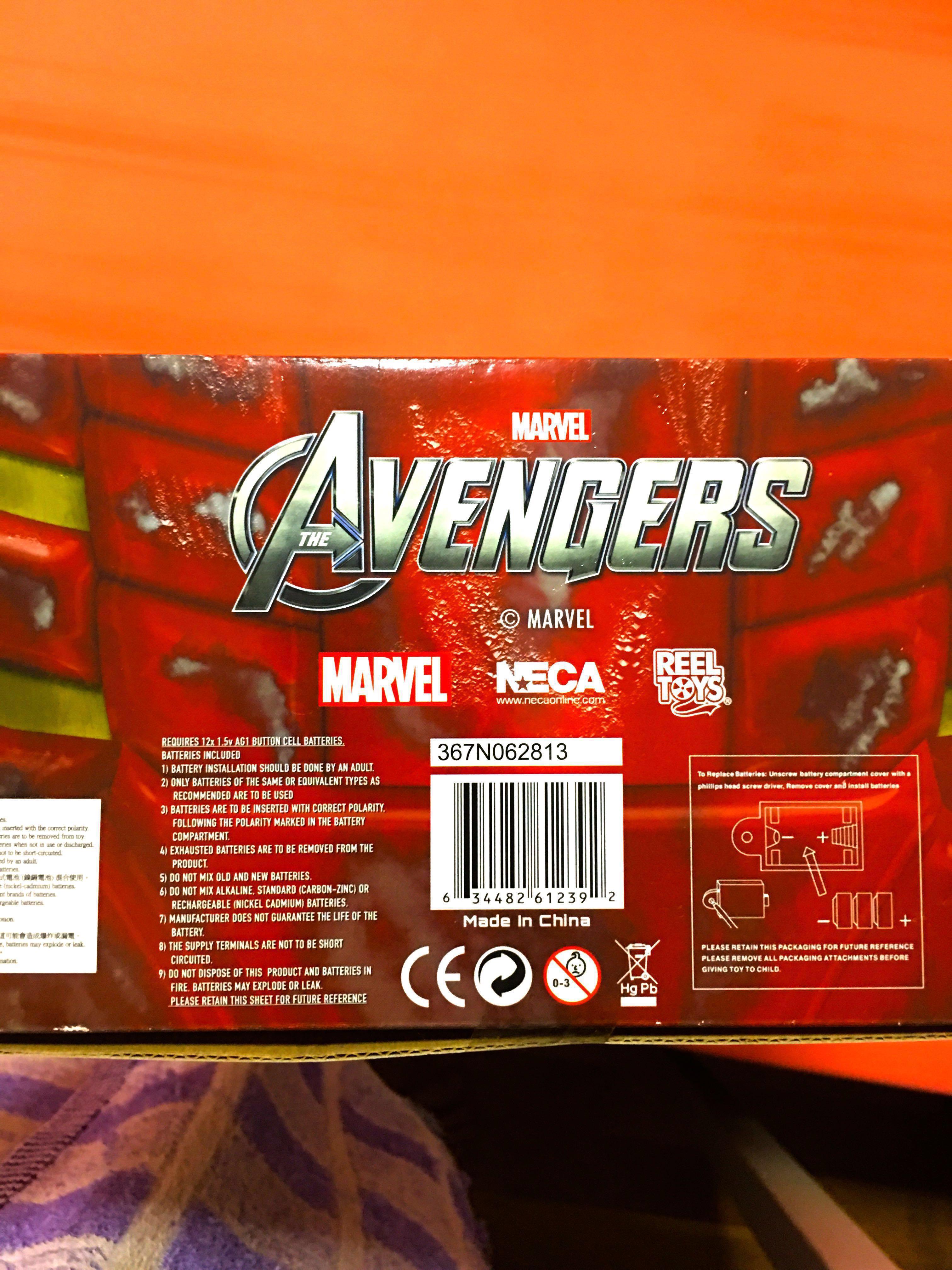 Iron Man Mark VII 7 Battle Damage Ver NECA Avengers 1/4 Scale 18" Action Figure, Hobbies & Toys ...