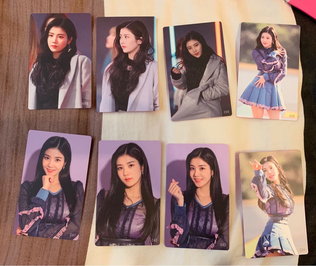 IZ*ONE HI TOUCH EUNBI FULL PHOTOCARD SET, Hobbies & Toys, Memorabilia ...
