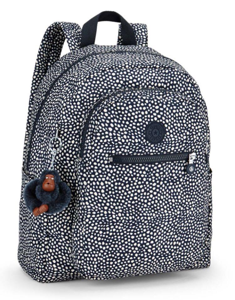 Kipling Bizzy Boo Dot Dot Dot Haversack, Women's Fashion, Bags ...