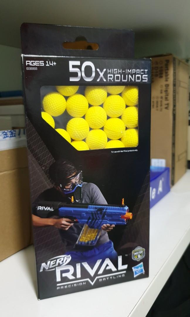 Nerf Rival - pack of 50 original foam balls, Hobbies & Toys, Toys ...