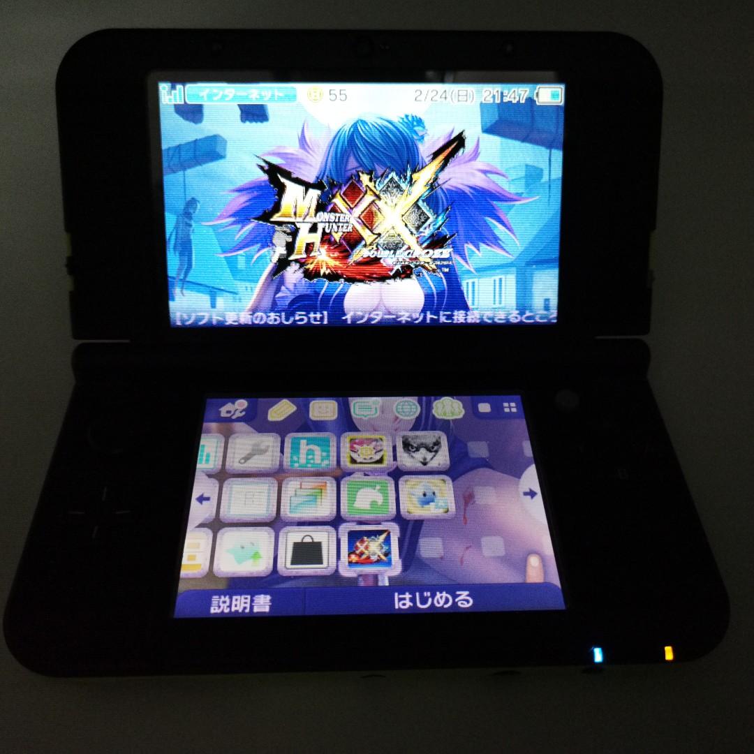 Nitentendo New 3DS XL Lime Green [FULL MOD], Video Gaming, Video Games ...