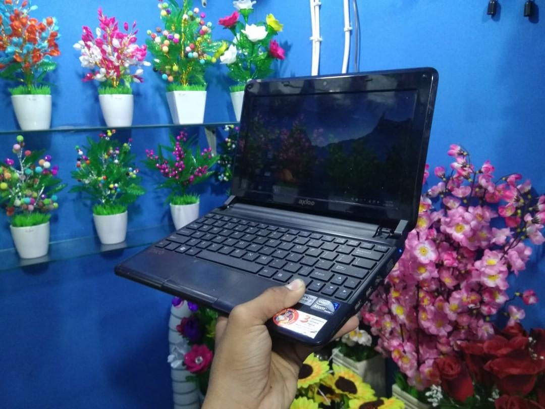 notebook netbook axioo pico cjm w217cu intel atom slim normal mantaap ...