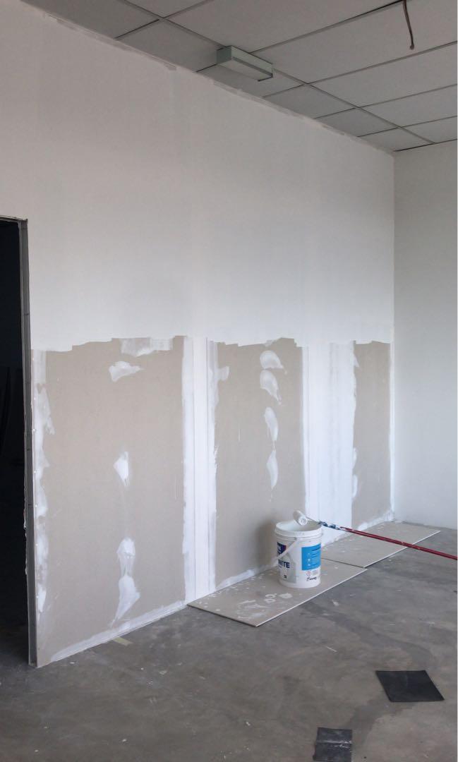 Partition Dinding Bilik Rumah Pejabat Kedai Berkualitas, Furniture ...