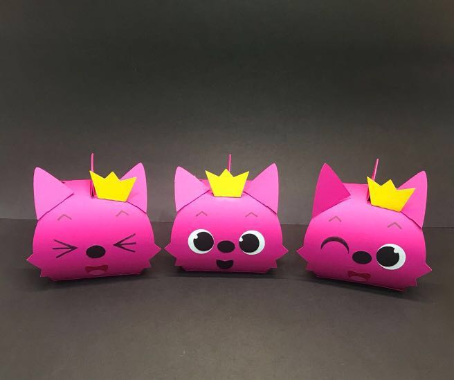 Pinkfong & Baby Shark Party Decor/ Favor Boxes, Everything Else on ...