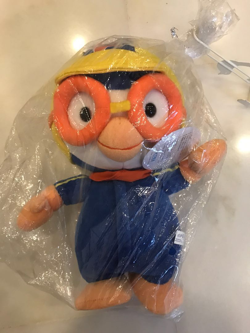 Pororo Plush Toy - Limited Edition with Signature, Hobbies & Toys, Toys ...