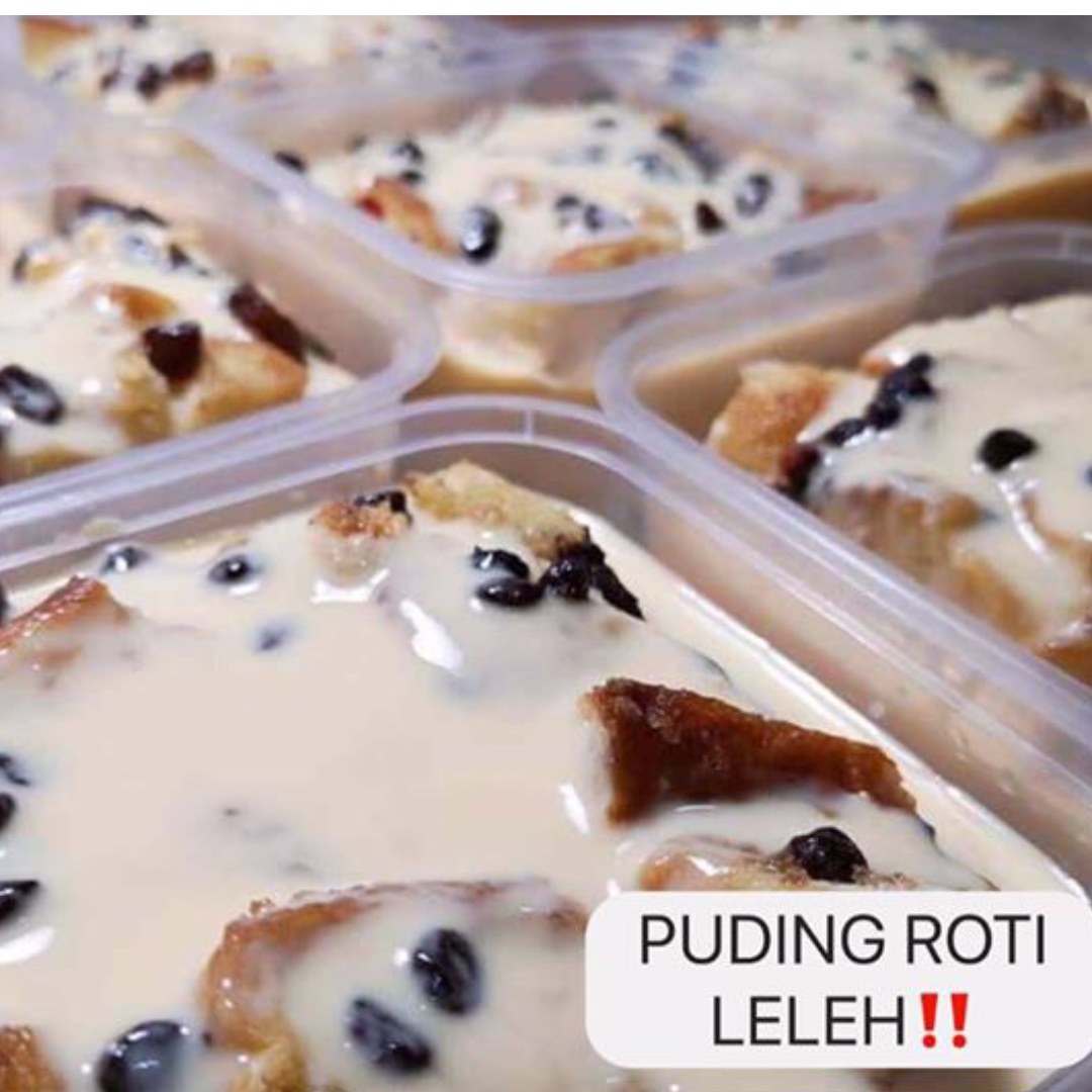 Puding Roti Leleh, Food & Drinks, Homemade Bakes on Carousell