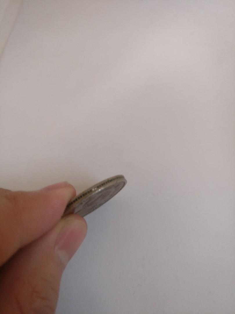 Rare Double Layer Security Edge Malaysia Coin 50 Sen Cent 1967 ...