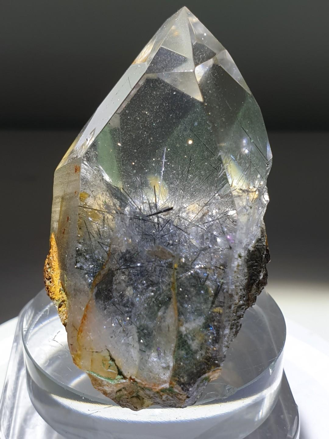 RARE?? Peruvian Antimonite(Stibnite) in Quartz Crystal (NFS), Women's ...