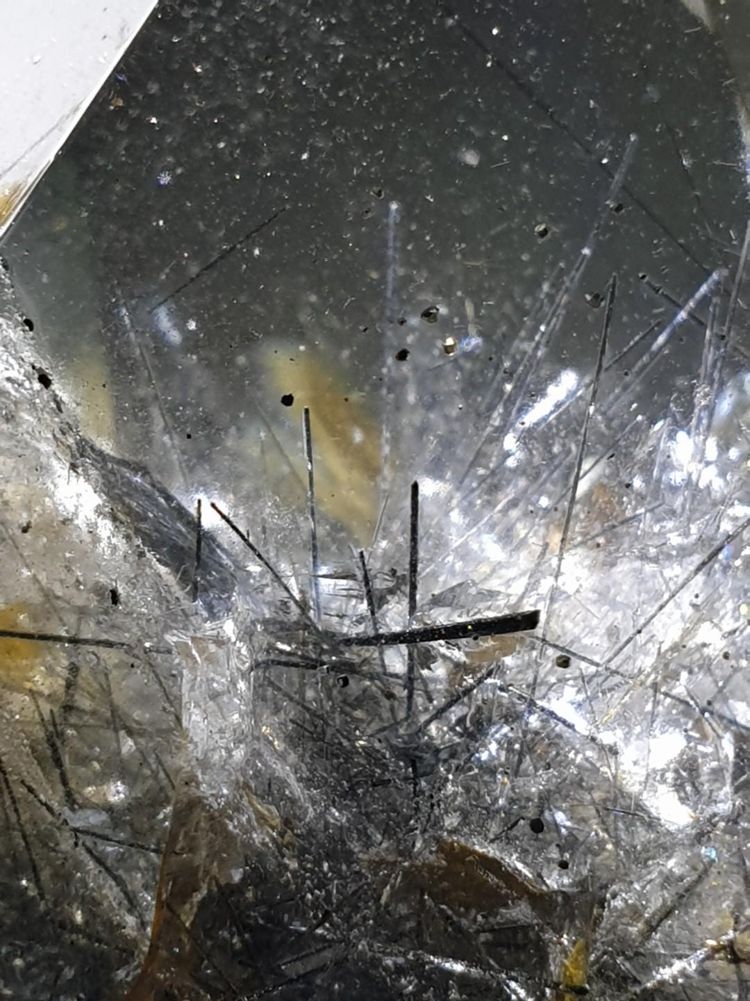 RARE?? Peruvian Antimonite(Stibnite) in Quartz Crystal (NFS), Women's ...