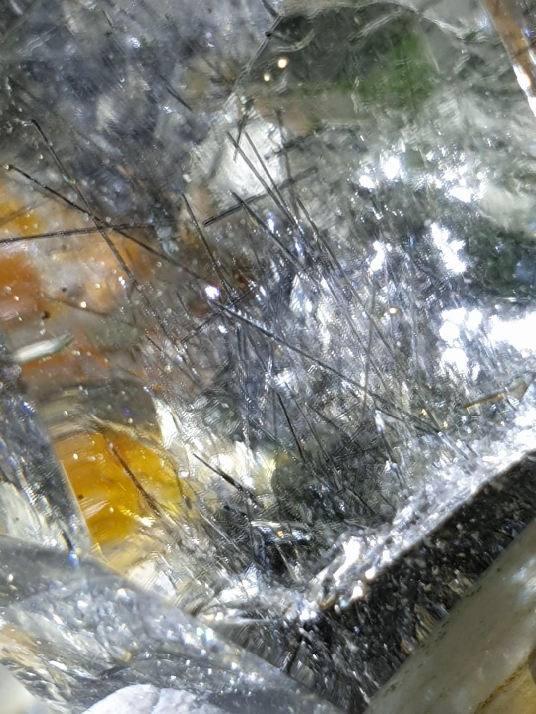 RARE?? Peruvian Antimonite(Stibnite) in Quartz Crystal (NFS), Women's ...