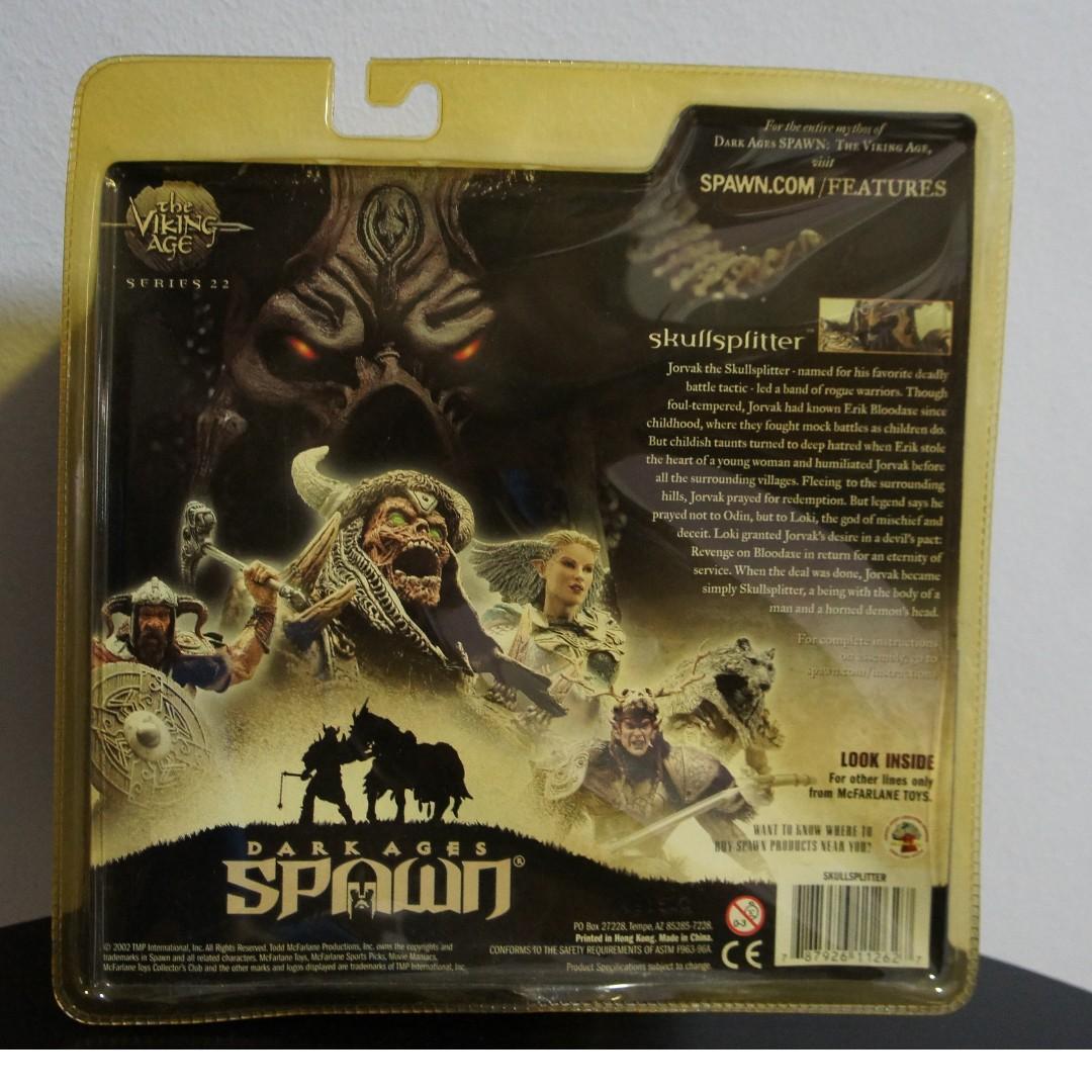 SKULLSPLITTER with MASK R3 Repaint Variant Figure Spawn series 22 the ...