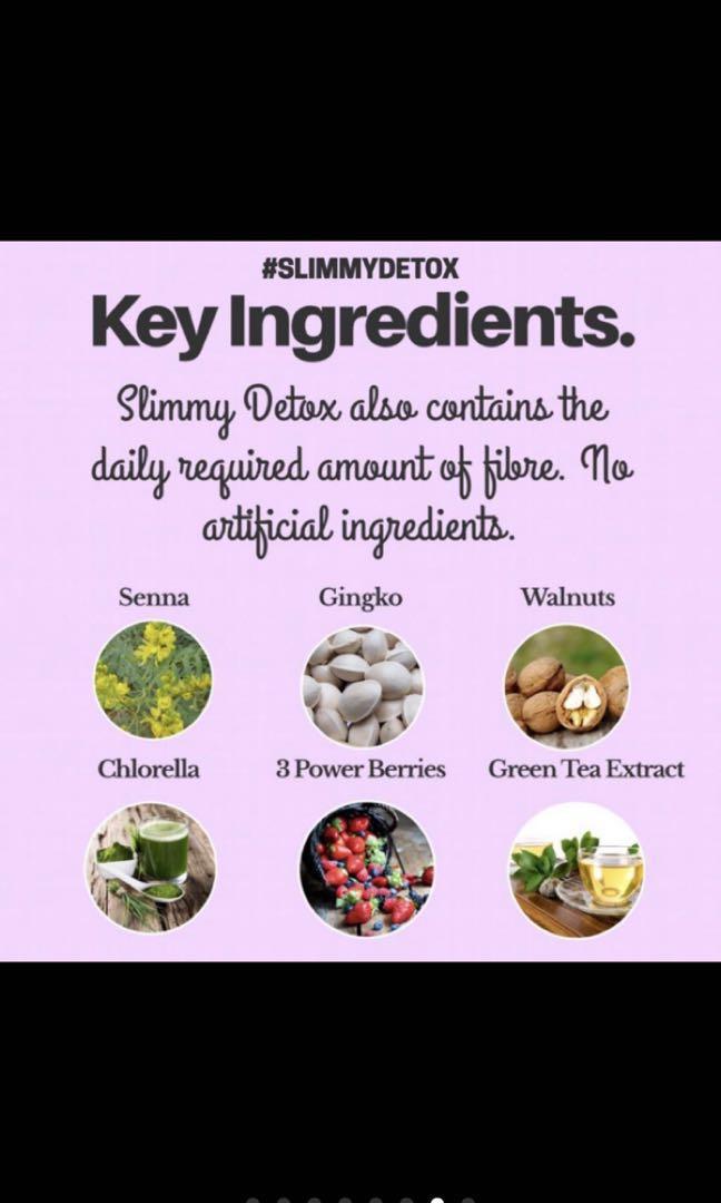 Slimmy Detox Sachet, Health & Nutrition, Health Supplements, Health ...