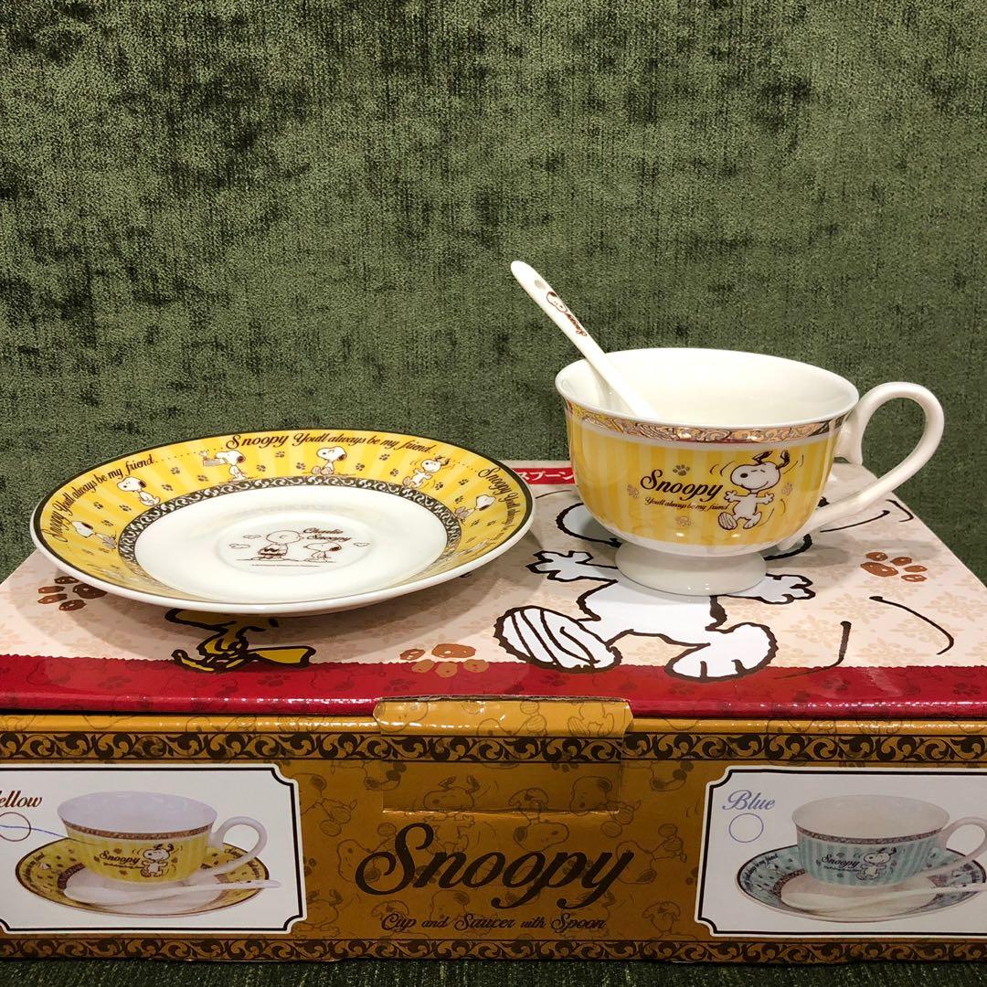 Snoopy Tea Cup Set, Furniture & Home Living, Kitchenware & Tableware ...