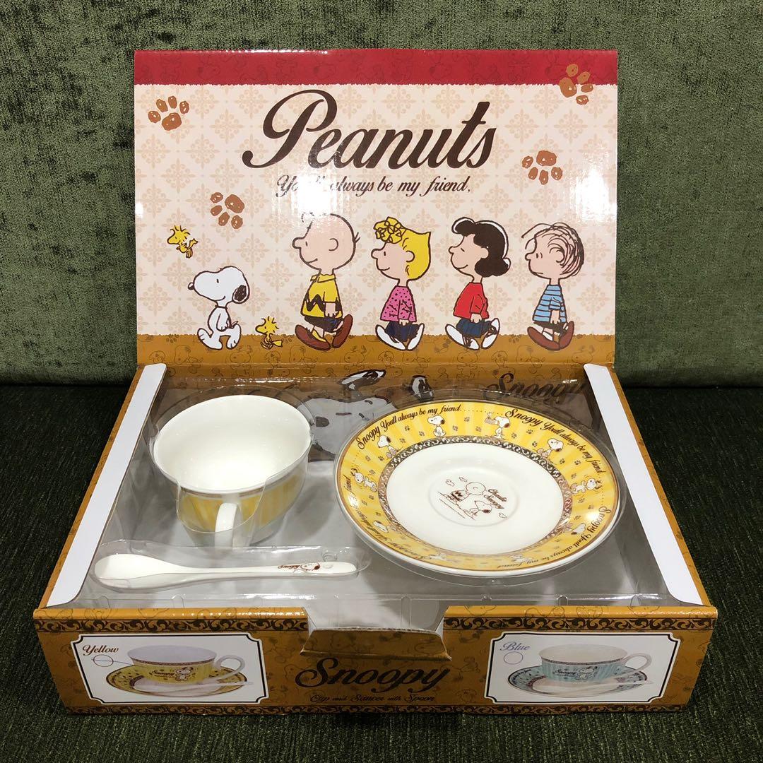 Snoopy Tea Cup Set, Furniture & Home Living, Kitchenware & Tableware ...