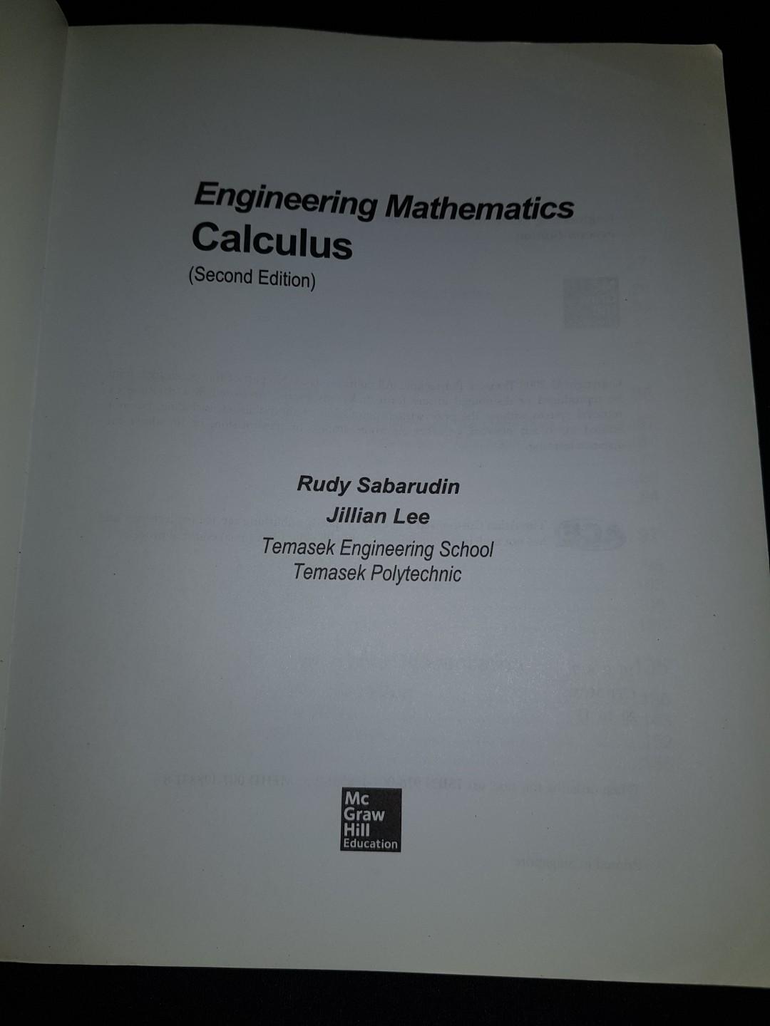 Temasek Poly Engine Math 1 & 2, Hobbies & Toys, Books & Magazines ...