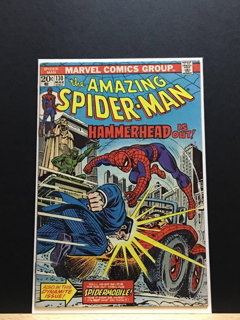 The Amazing Spider-Man #130 (1974), Hobbies & Toys, Memorabilia ...