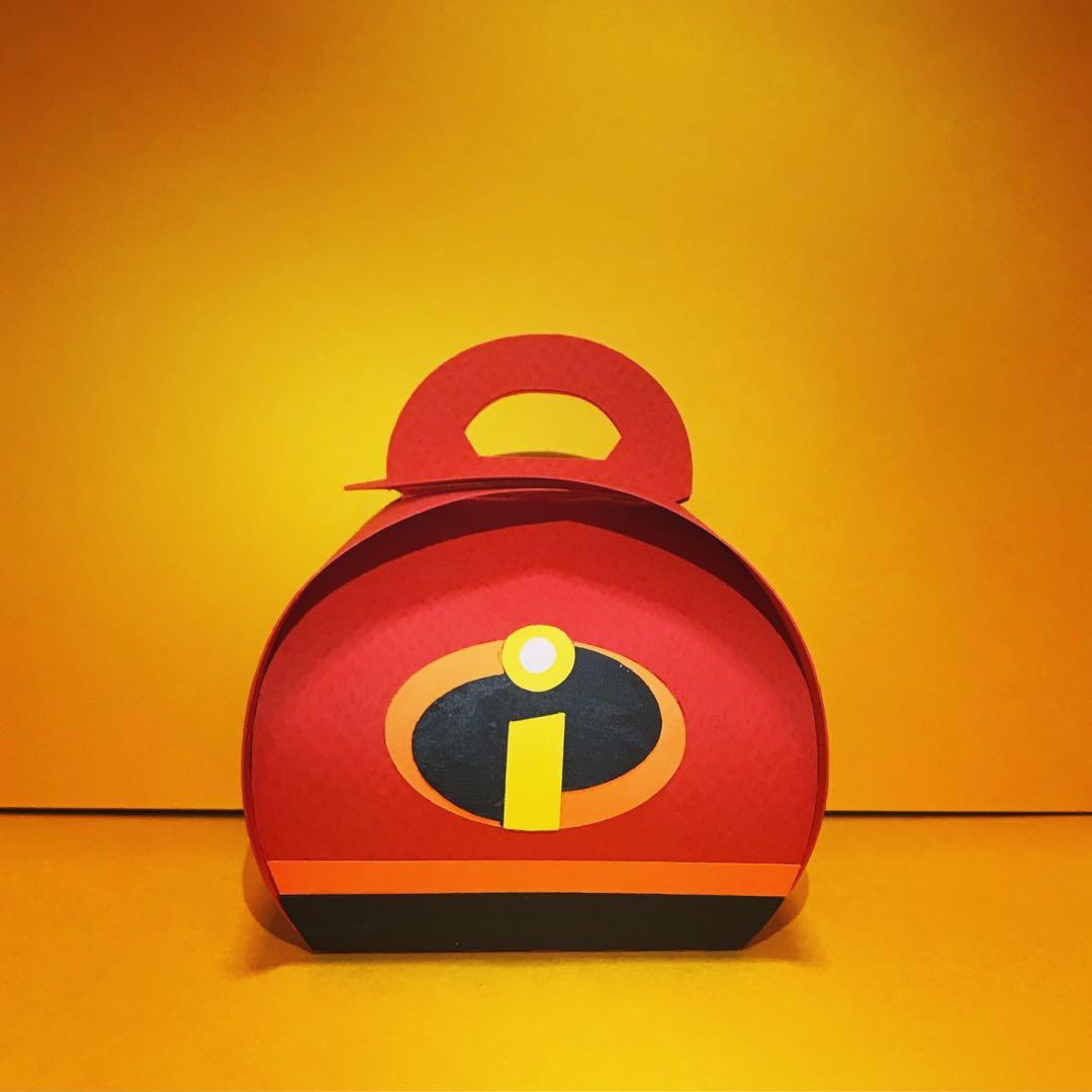 The Incredibles Party Decor/ Favor Boxes, Everything Else on Carousell