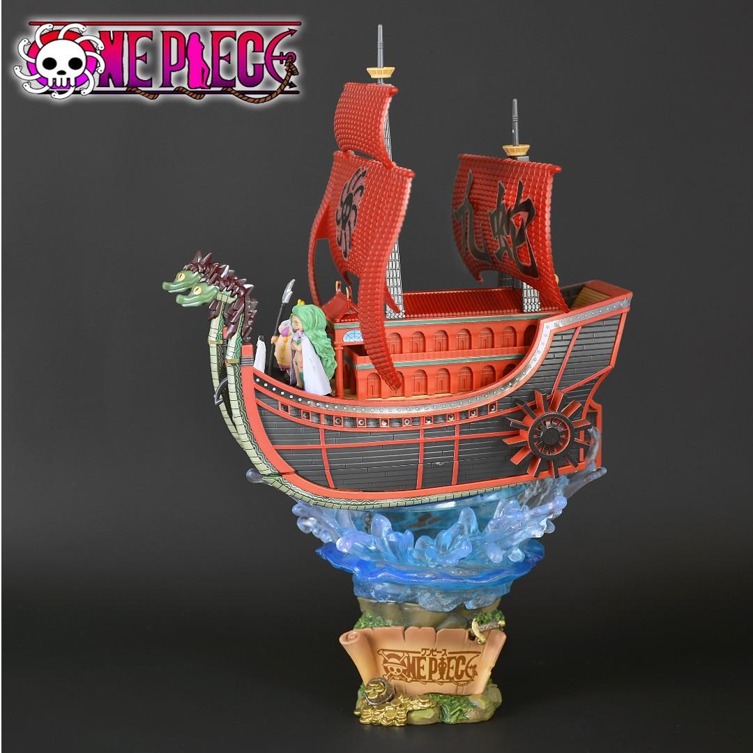 【Assembled!】BANDAI Grand Ship Collection --- Nine-Snake Pirate Ship ...