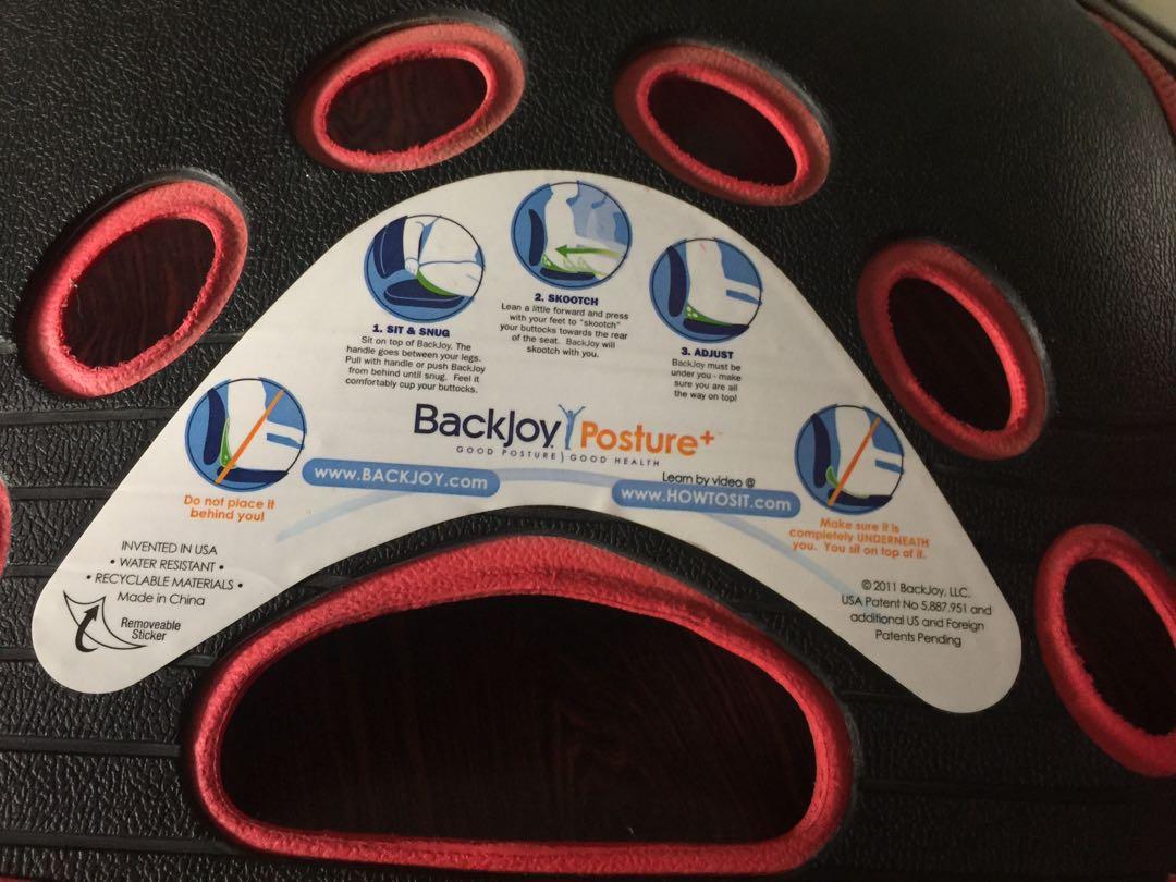 Backjoy posture, Health & Nutrition, Massage Devices on Carousell