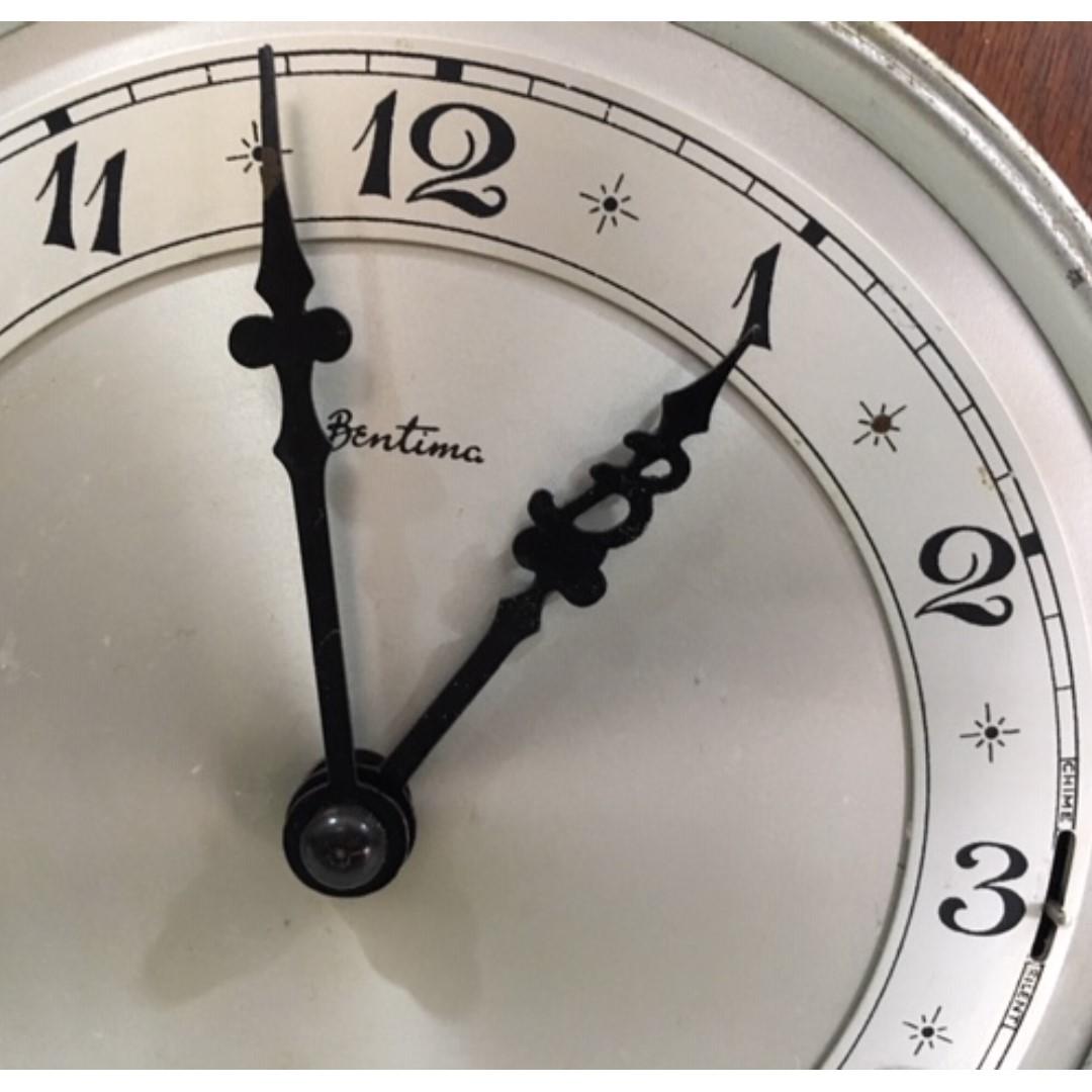 Bentima Westminster Chime Mantel Clock, Hobbies & Toys, Memorabilia ...
