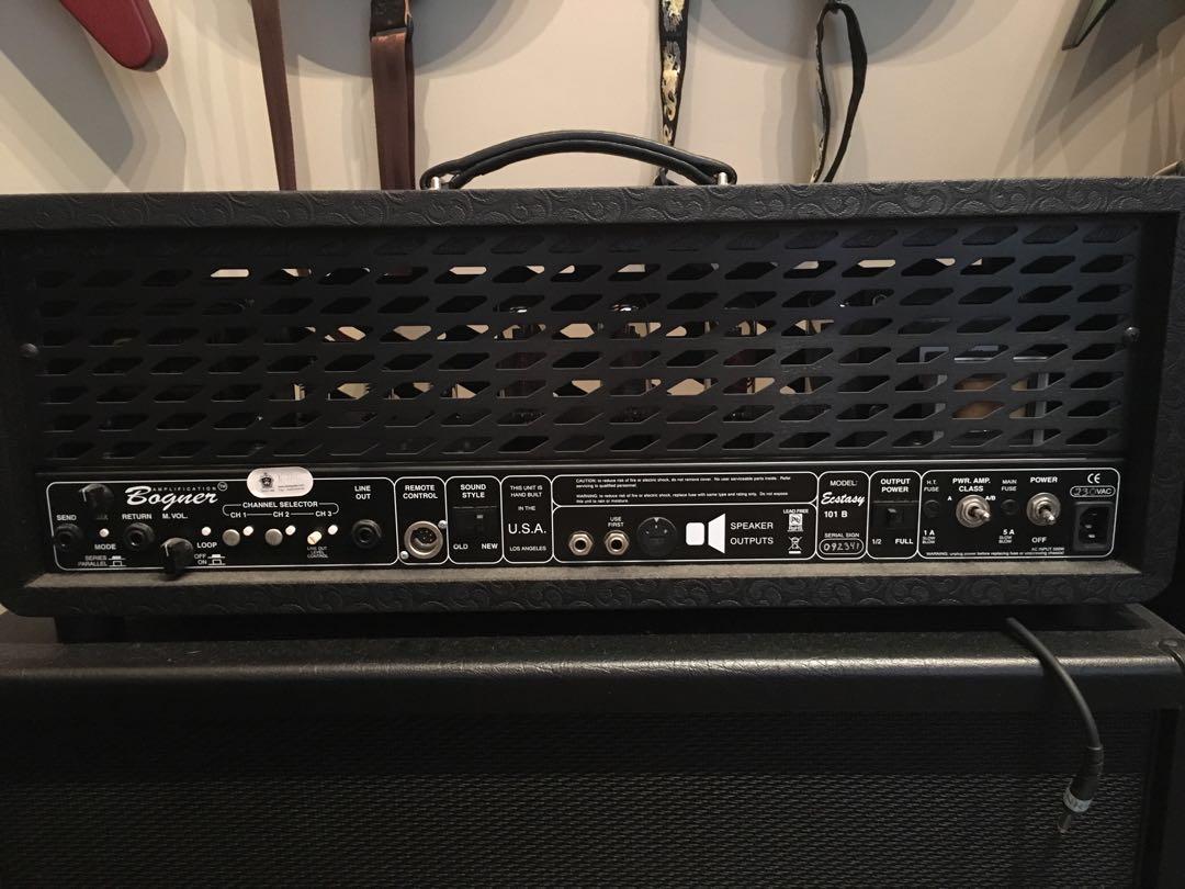 Bogner Ecstacy Guitar Amplifier, Hobbies & Toys, Music & Media, Musical ...