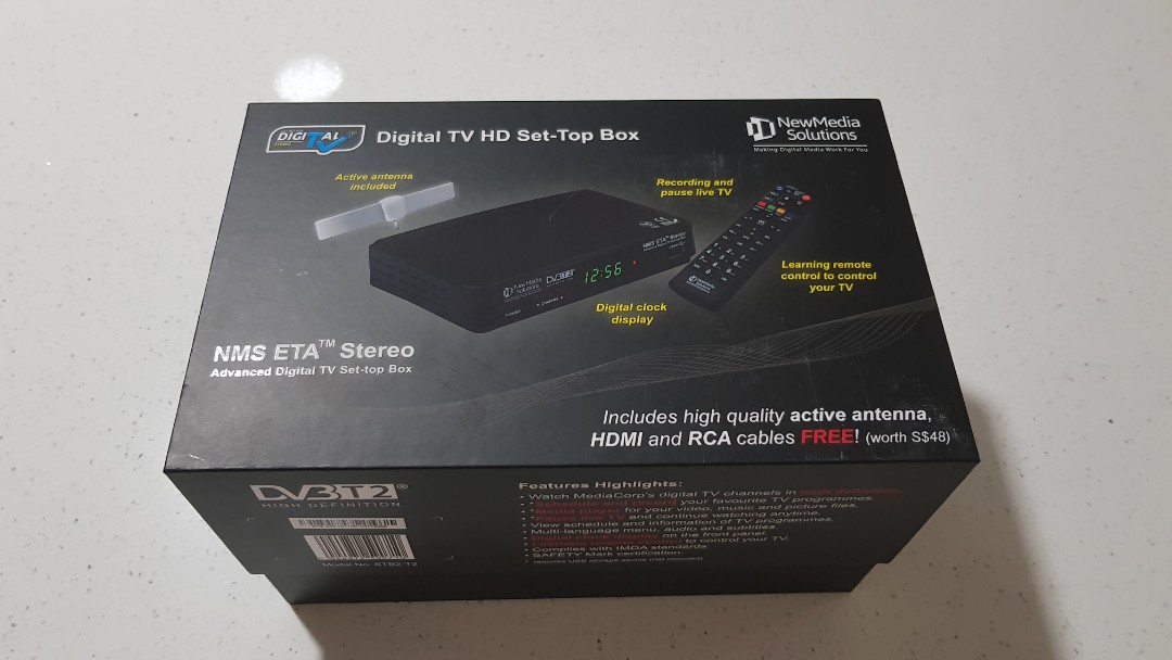 DIGITAL TV BOX (WITHOUT ANTENNA), TV & Home Appliances, TV ...