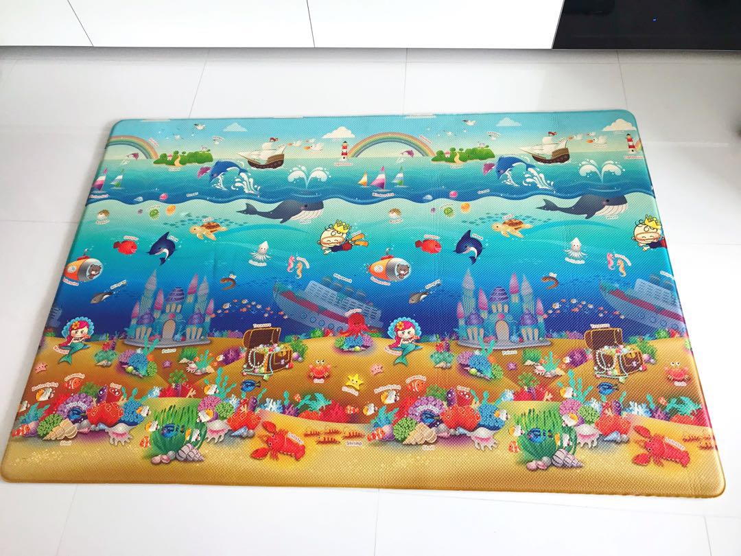 Dwingler underwater ocean theme playmat, Hobbies & Toys, Toys & Games ...