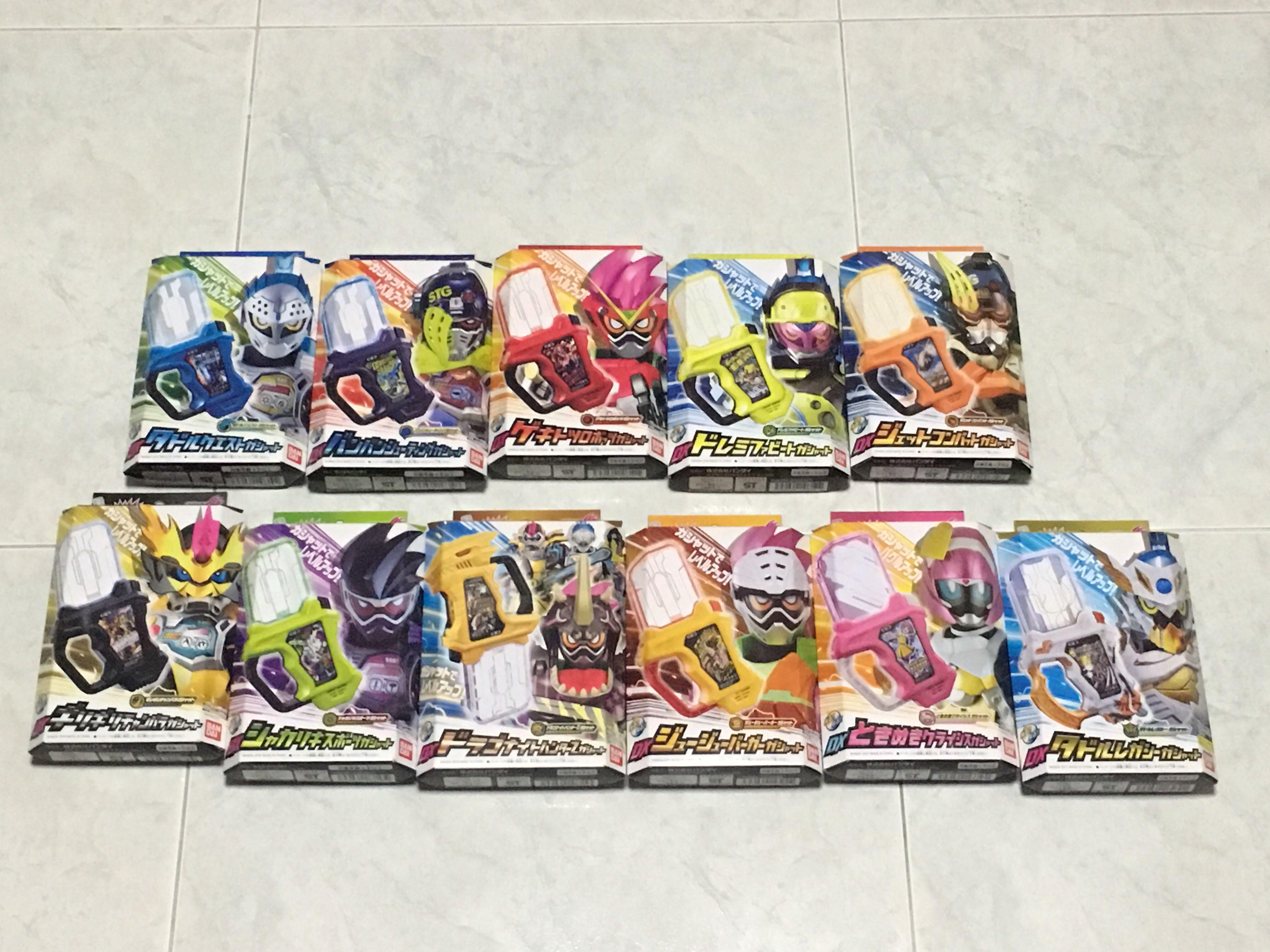 Dx Kamen Rider Ex Aid Gashat Set, Toys & Games, Bricks & Figurines on Carousell