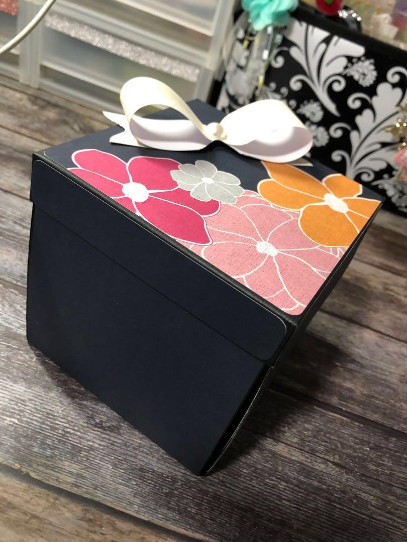 Explosion box custom made, Hobbies & Toys, Stationery & Craft, Handmade ...