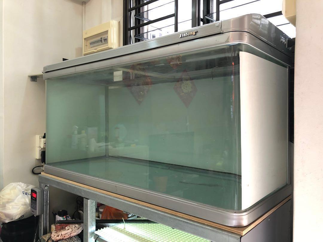 Fish Tank(curved edge), Pet Supplies, Homes & Other Pet Accessories on ...
