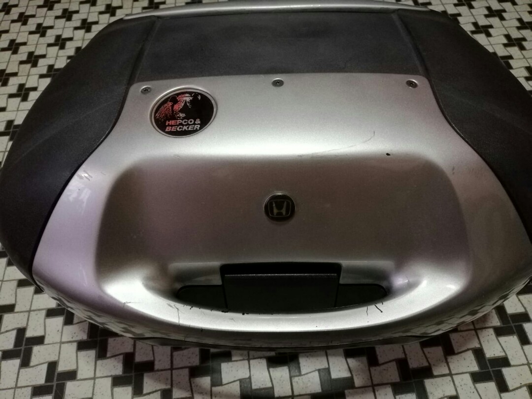 Hepco and Becker Top Box (40L), Motorcycles, Motorcycle Accessories on ...